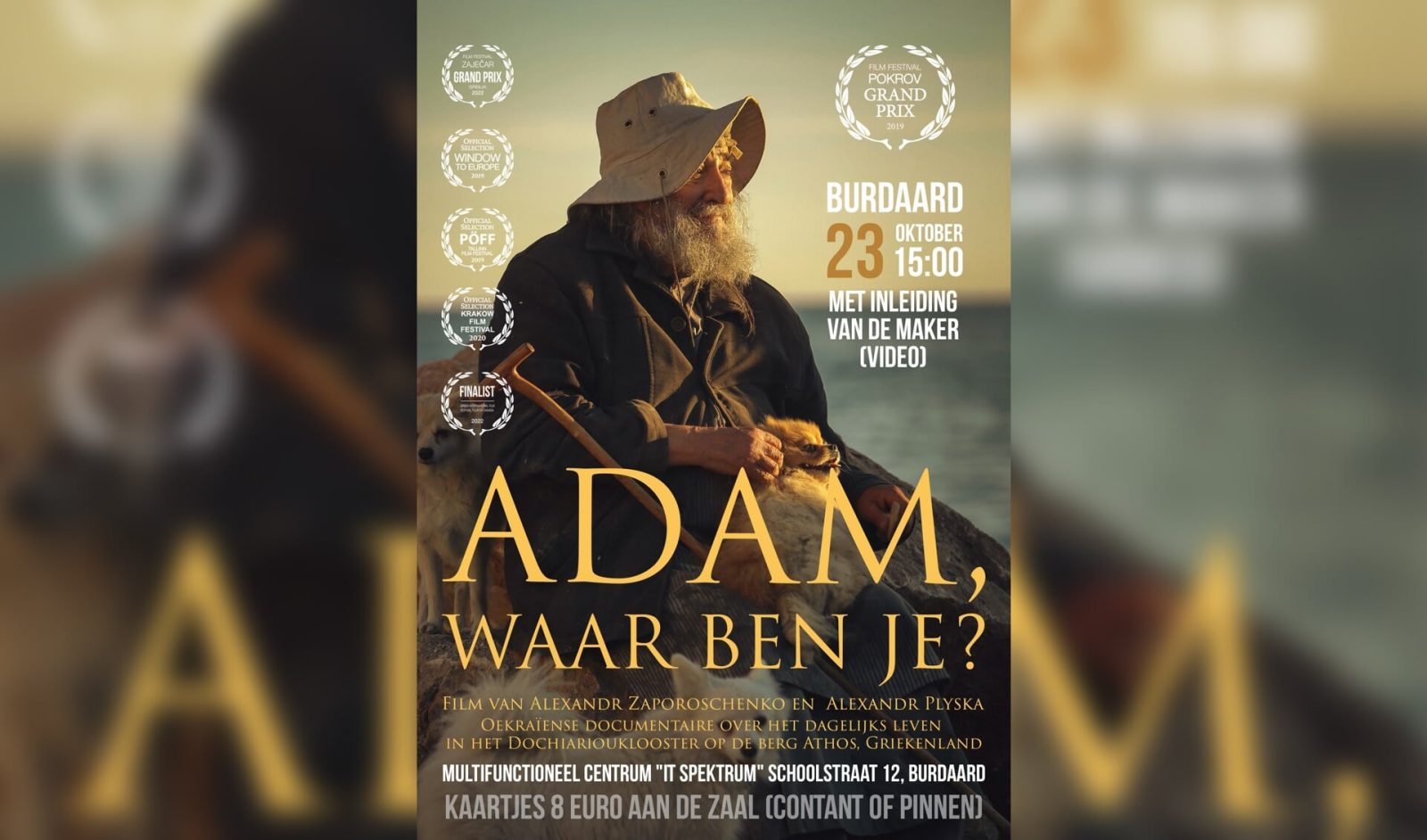 Film: Adam, waar ben je? - Parochie De Twaalf Apostelen
